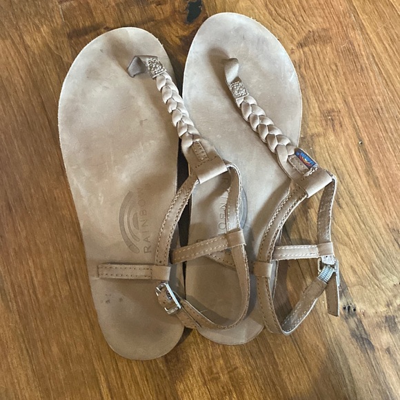 Rainbow | Shoes | Rainbow Braid Sandals | Poshmark